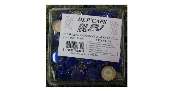 Dep'Caps Bleu boite de 200 | Viticlic